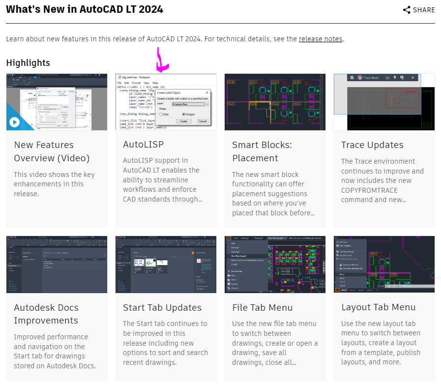 What's new in LT2024? - Autodesk Community