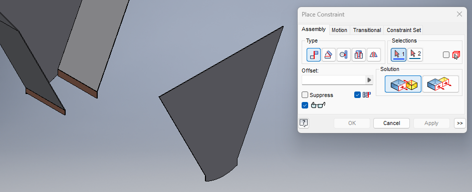 Assemble with Planes - Autodesk Community