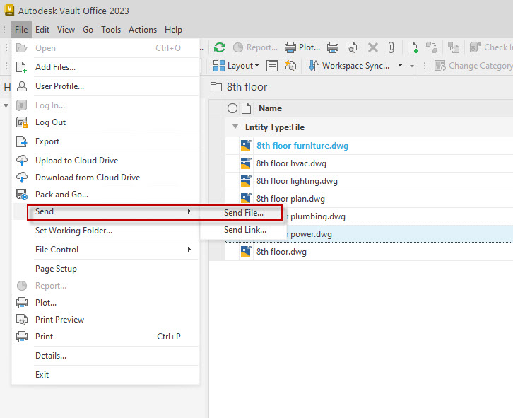 Solved: Vault office 2023 attachment to outlook - Autodesk Community