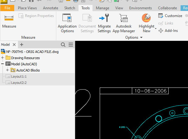 Solved: Background color when viewing an autocad .dwg in Inventor - Autodesk Community