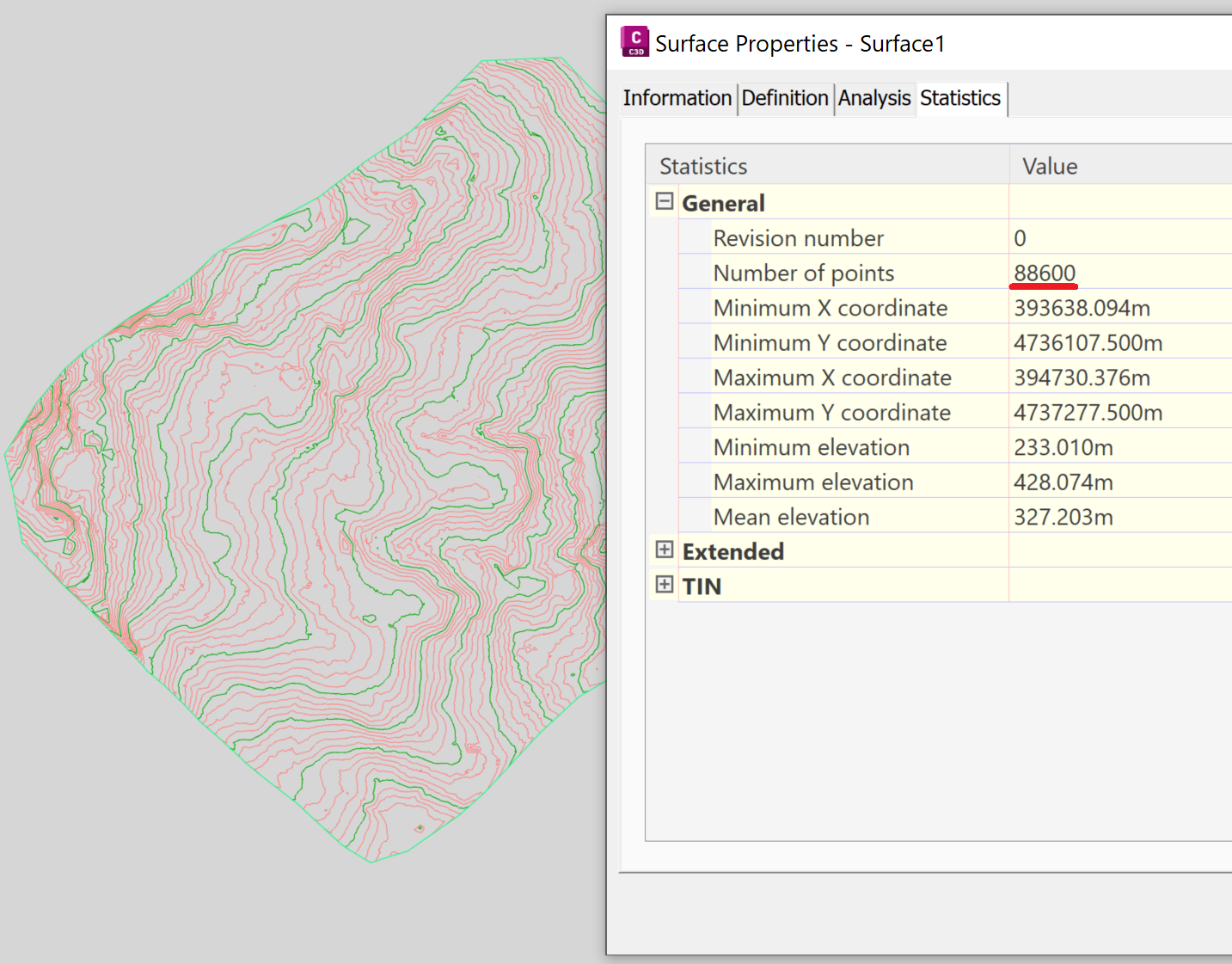 creating TIN volume surface - Autodesk Community