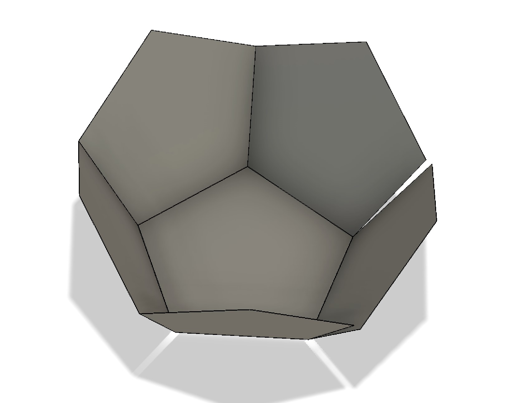 Solved: Help me to draw a Dodecahedron using sheet metal. - Autodesk ...
