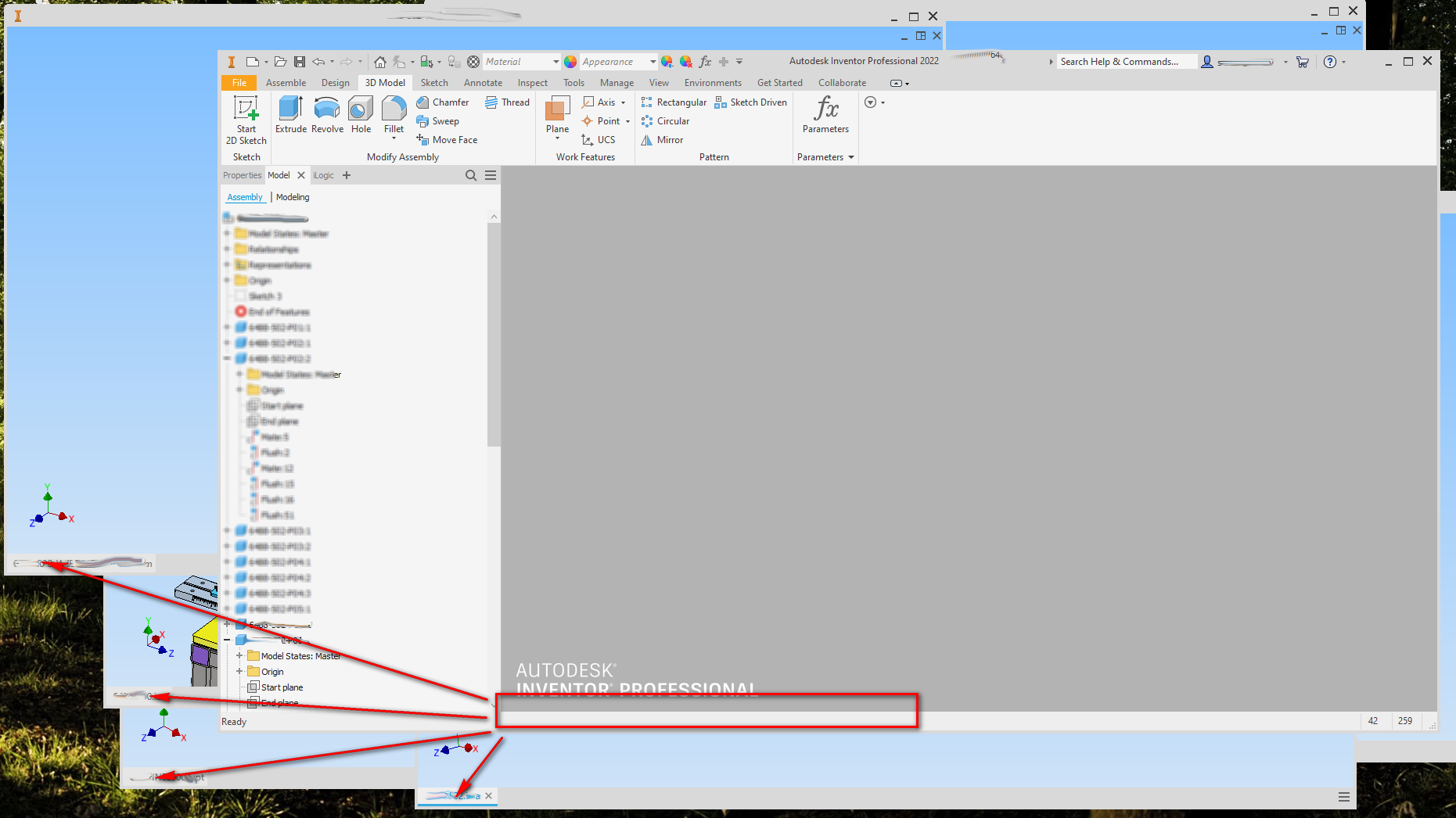 Drag Windows Tabs Off Main Window View???? - Autodesk Community