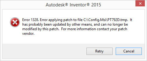 Inventor 2015 Update 2 Uninstall fails. Win 7 & Win 8.1 - Autodesk ...