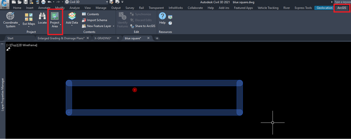 Solved: UnSelectable Blue Square - Autodesk Community