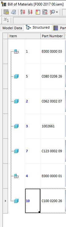 Inventor 2023, BOM assembly numbers sequenceing - Autodesk Community