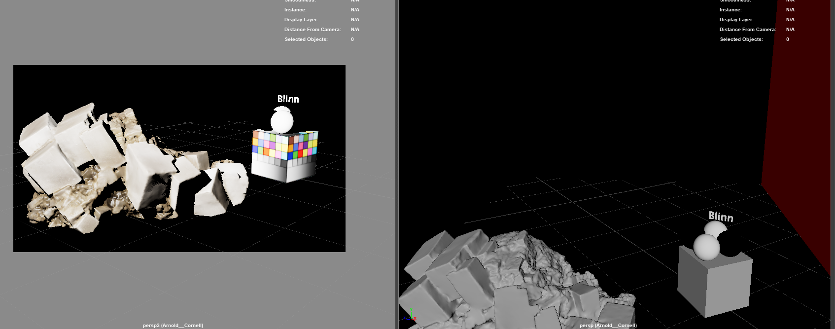 Solved: Interior of cube is not effected by lights - Autodesk Community