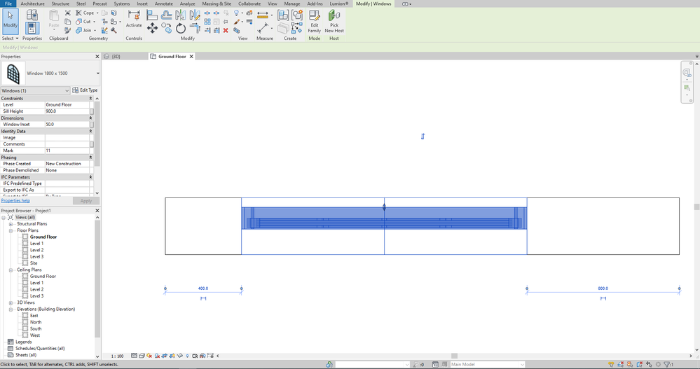 Solved: Window inset from the wall - Autodesk Community