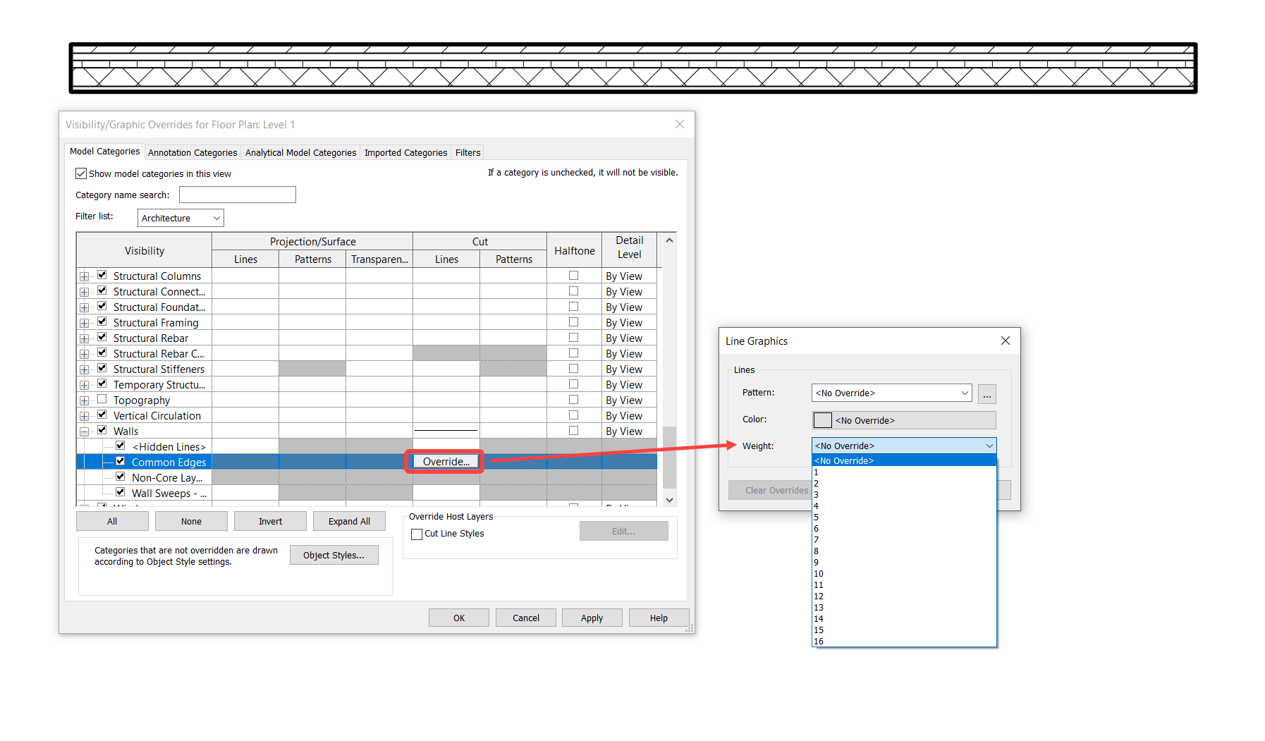 Solved: Wall plan view - Autodesk Community