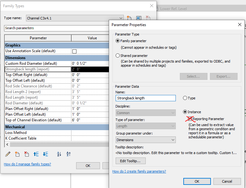 Solved: How to make family parameter editable - Autodesk Community