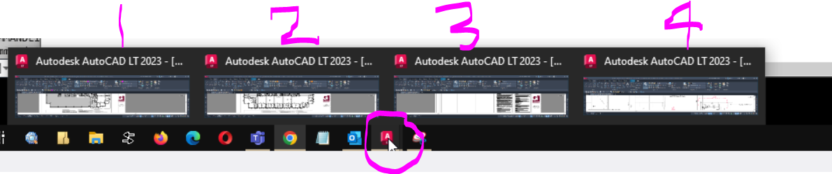 Solved: drawing name in taskbar - Autodesk Community
