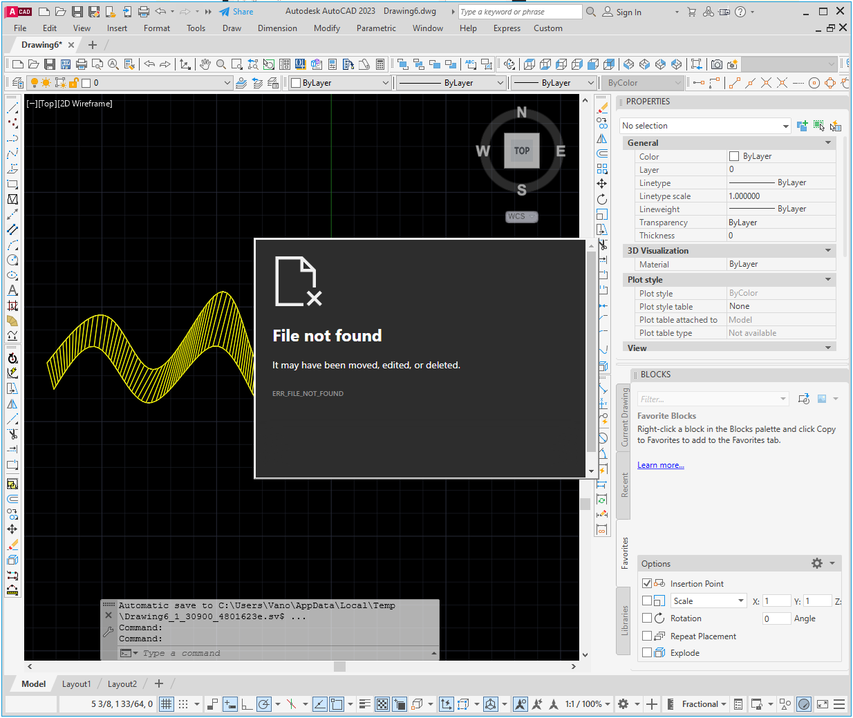 Blocks Sync Settings - File Not found - Autodesk Community