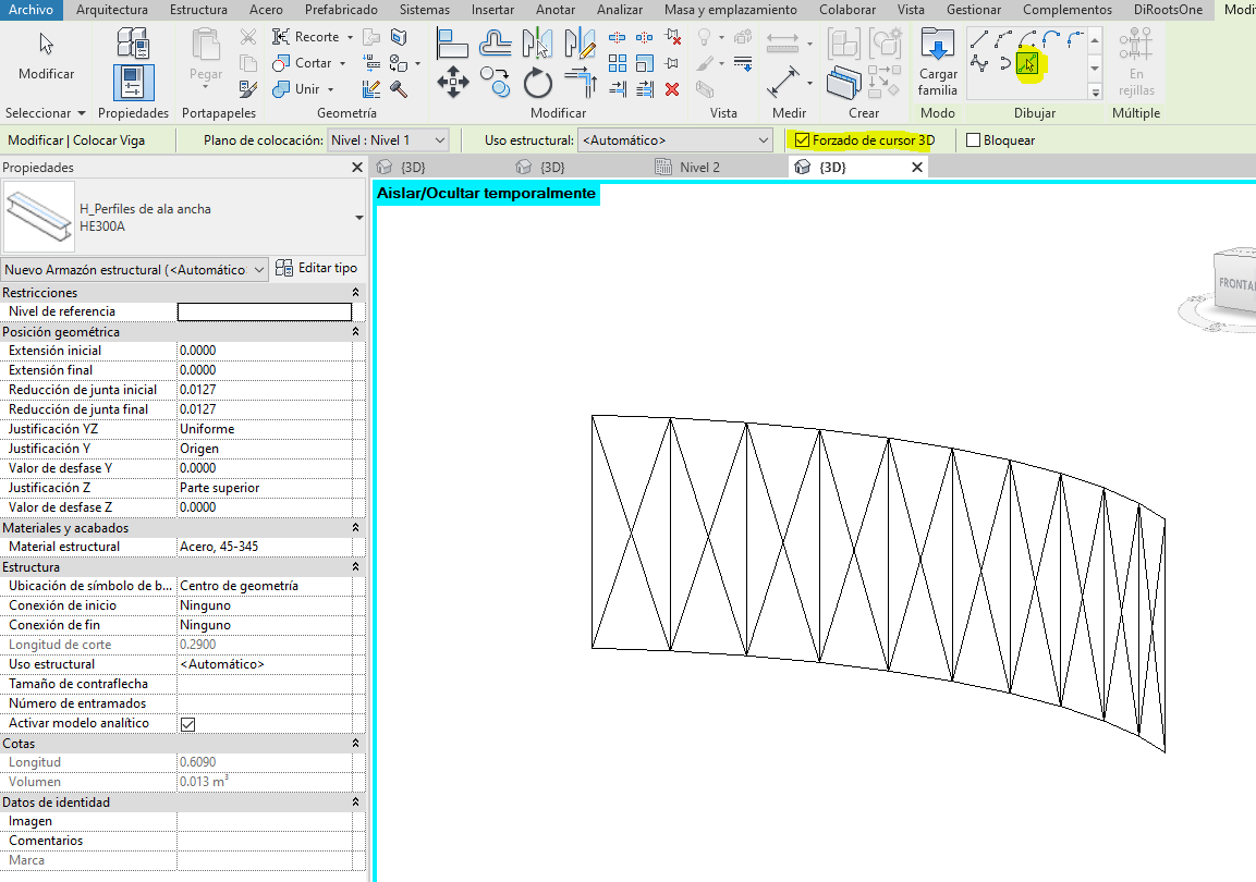 Solucionado: Consulta Cercha vertical curva en Revit - Autodesk Community
