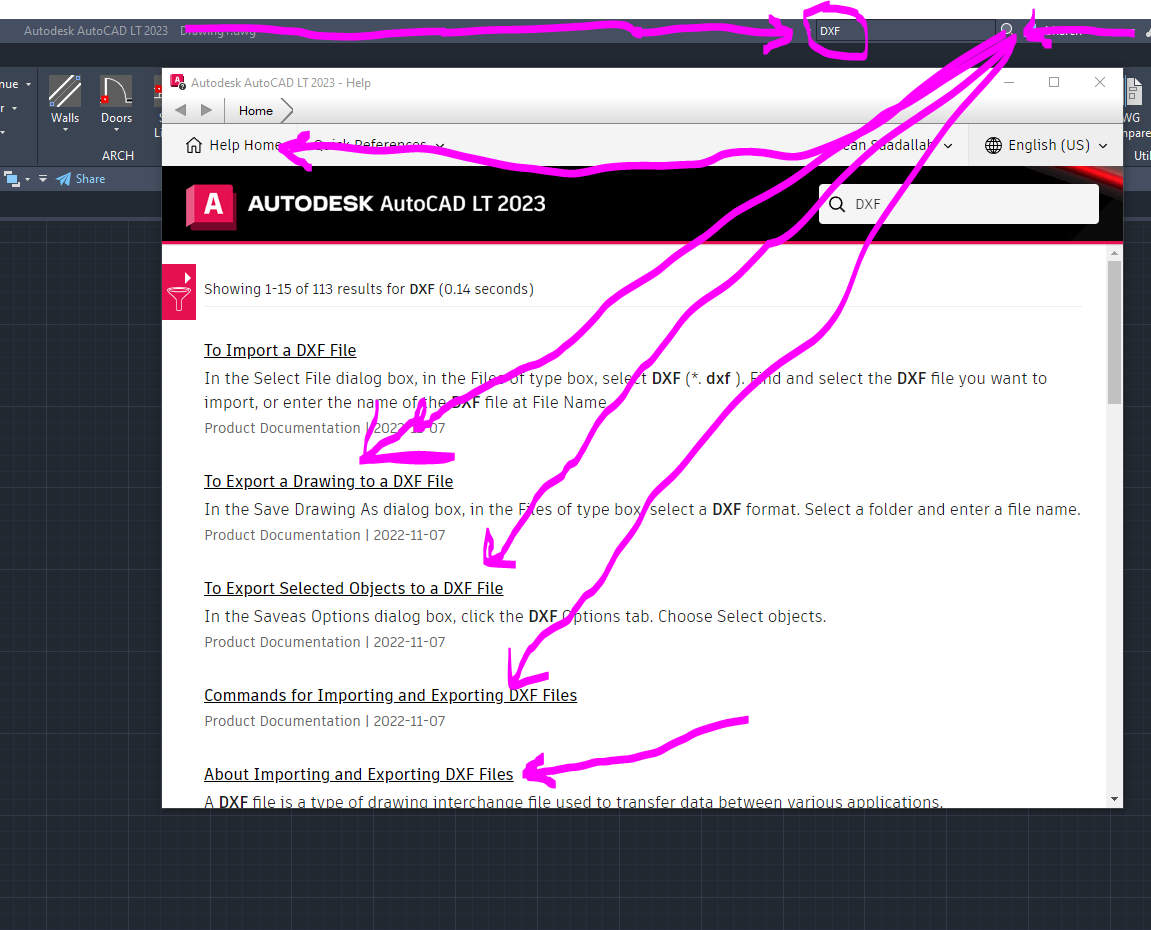 DWG to DXF - Autodesk Community