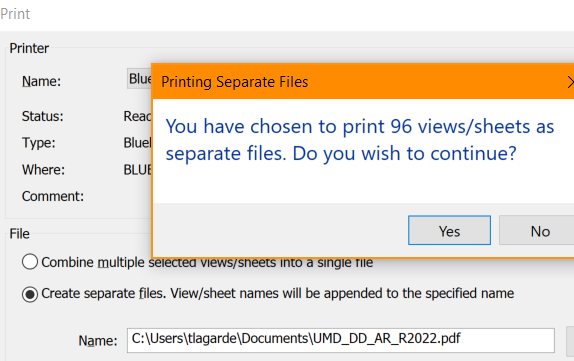 Print Settings - Combine multiple selected views/sheets into a single file - Autodesk Community