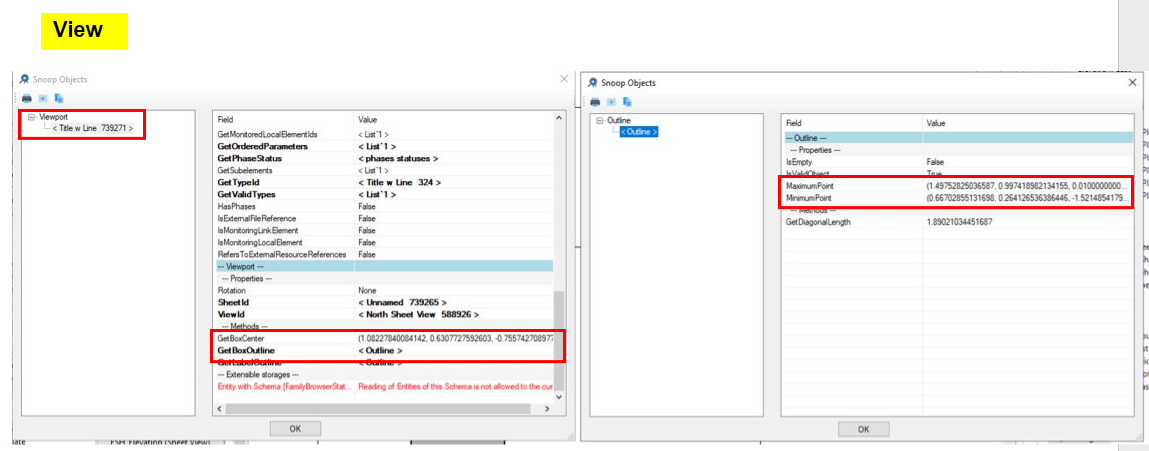 How to find shedule are overlap on view in a sheet? - Autodesk Community