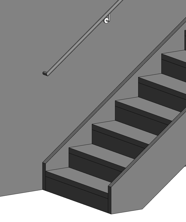 Solved: handrail return without extensions - Autodesk Community