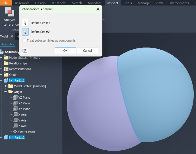 Compare the scanned 3D model with an absolute circle in Inventor ...