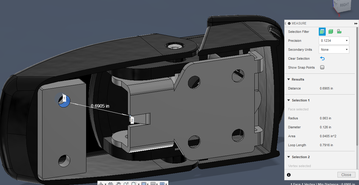 Solved: Any way to force xyz measurements on non-point based geometry? - Autodesk Community