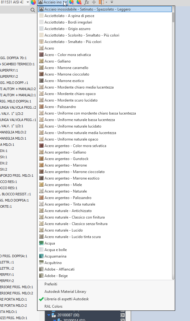 Solved: Increase material drop-down - Autodesk Community