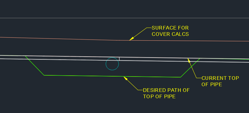 Pressure Network Vertical Deflection with No Fittings - Autodesk Community