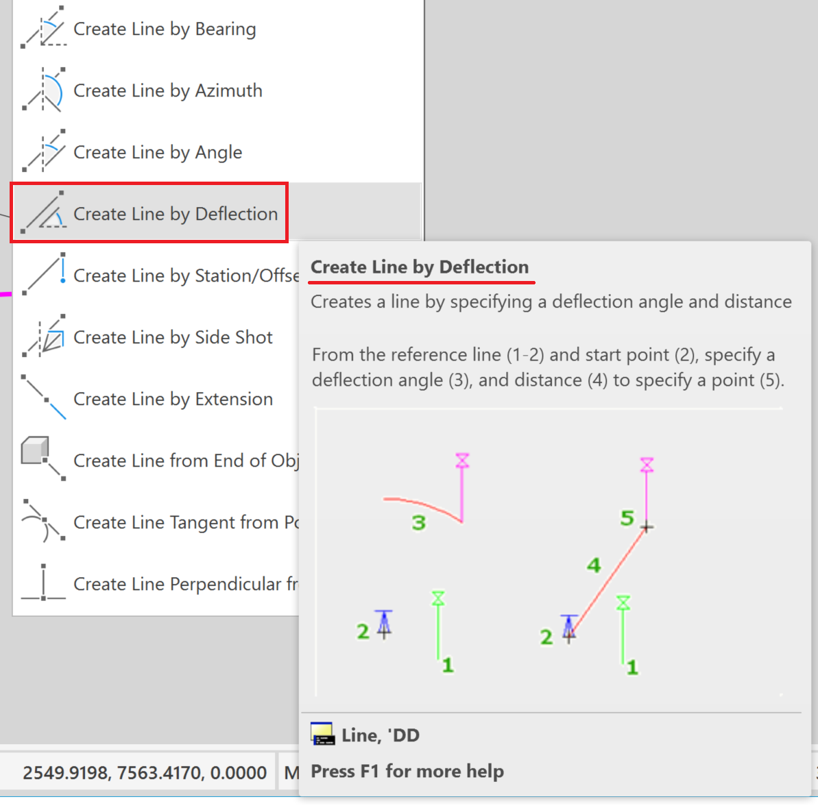 Solved: New polyline at relative angle - Autodesk Community