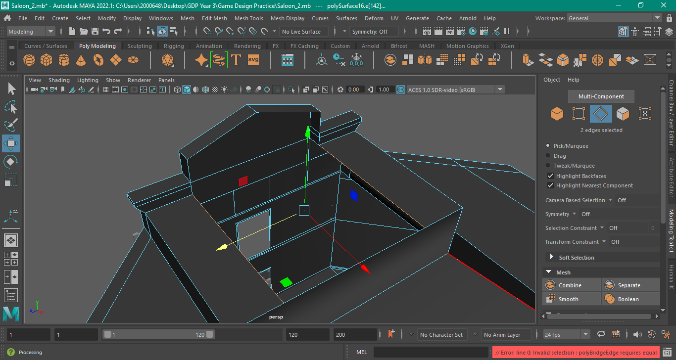 Missing edge between two vertices - Autodesk Community