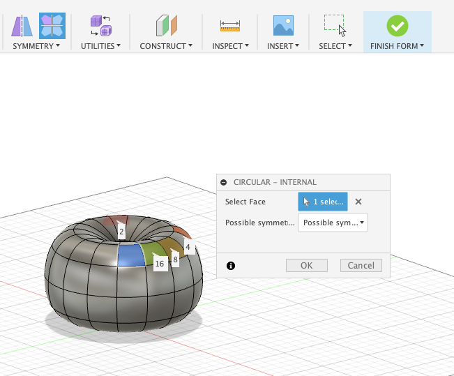 Circular Internal Symmetry when using Forms has a glitch - Autodesk ...