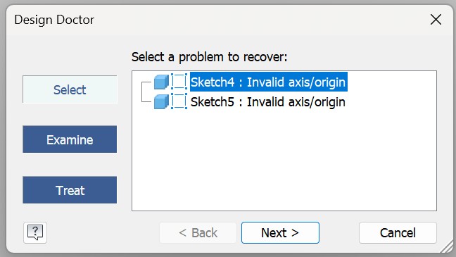 Design Doctor errors - Autodesk Community