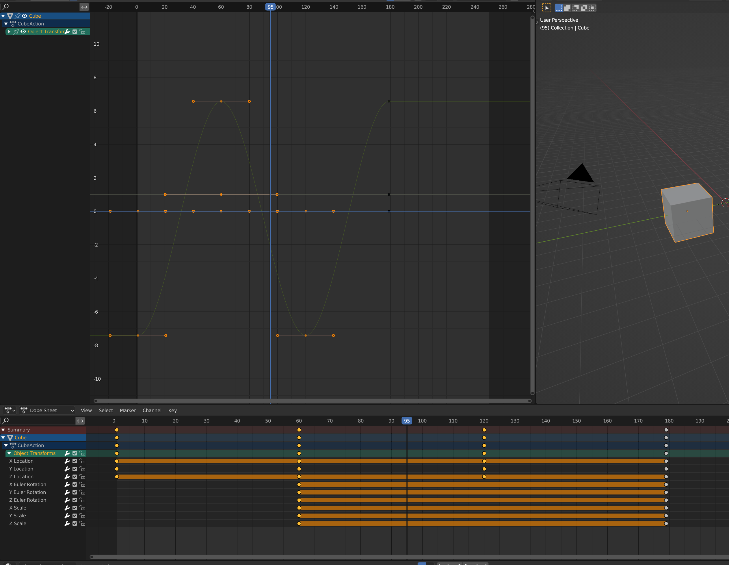 Please highlight the selected range in both the Graph Editor and the Time slider. - Autodesk ...