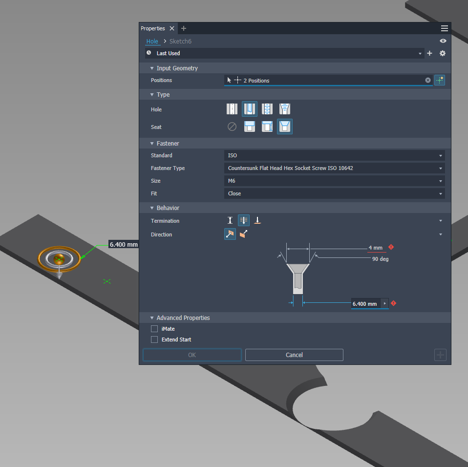autodesk inventor 2023 - hole description not displayed correctly - Autodesk Community