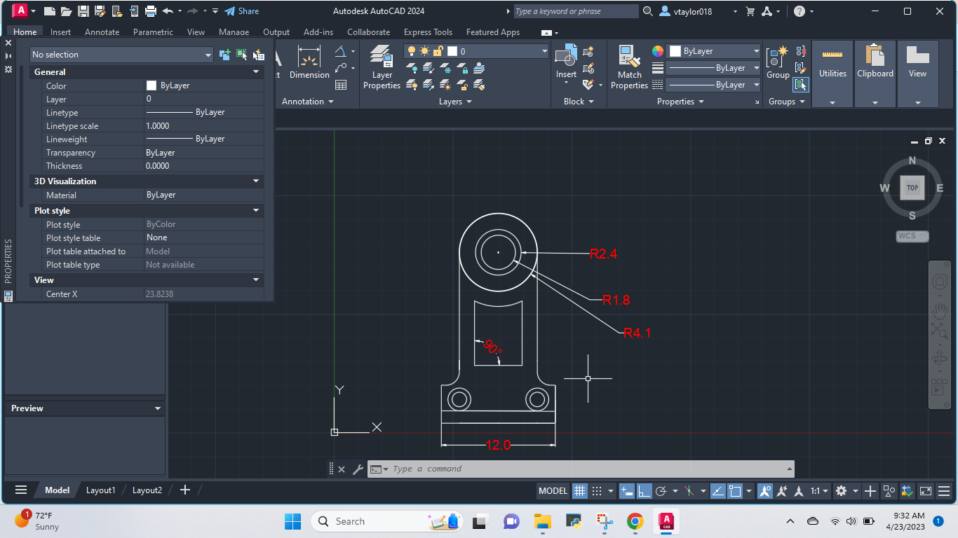 Solved: Angular Dimension not showing numbers - Autodesk Community