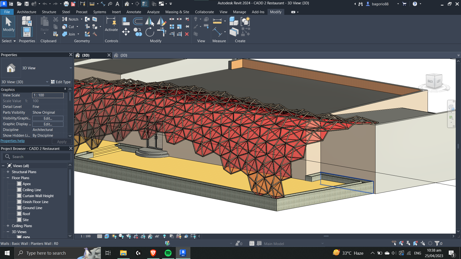 Different colors of glass in Conceptual Mass - Autodesk Community