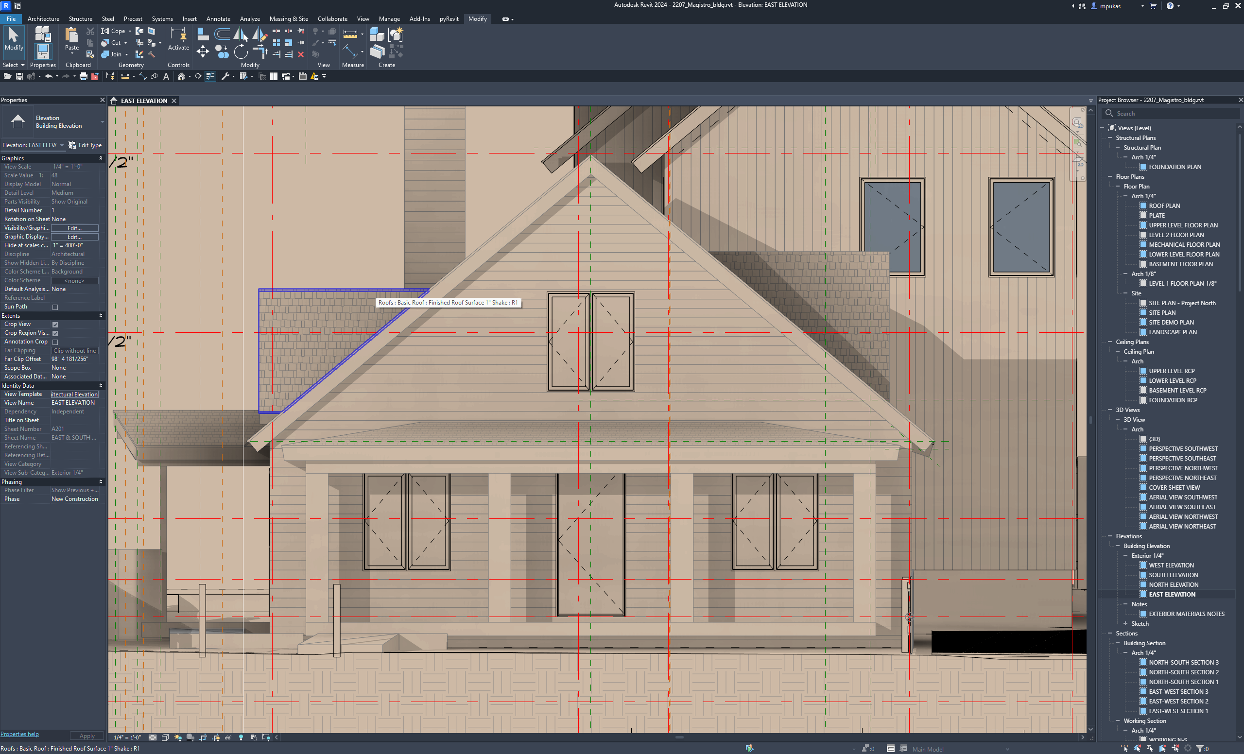 Solved: graphics in elevation and section are different - Autodesk ...