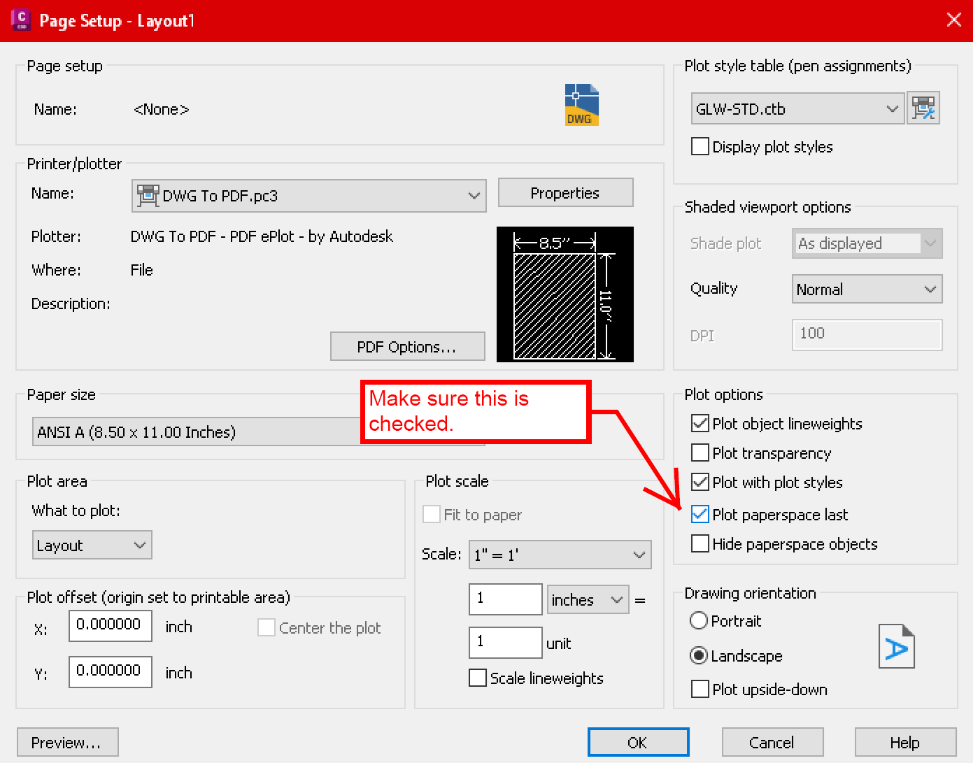 Solved: Paperspace problem with image. - Autodesk Community