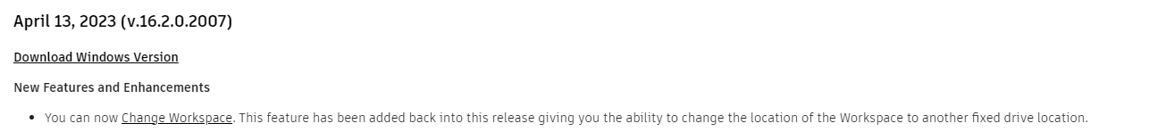 AUTODESK Desktop Connector 16.0 & Above Ability to Change Location of ...