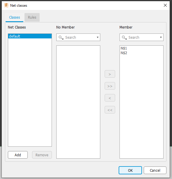 Solved: Edit net classes - Autodesk Community