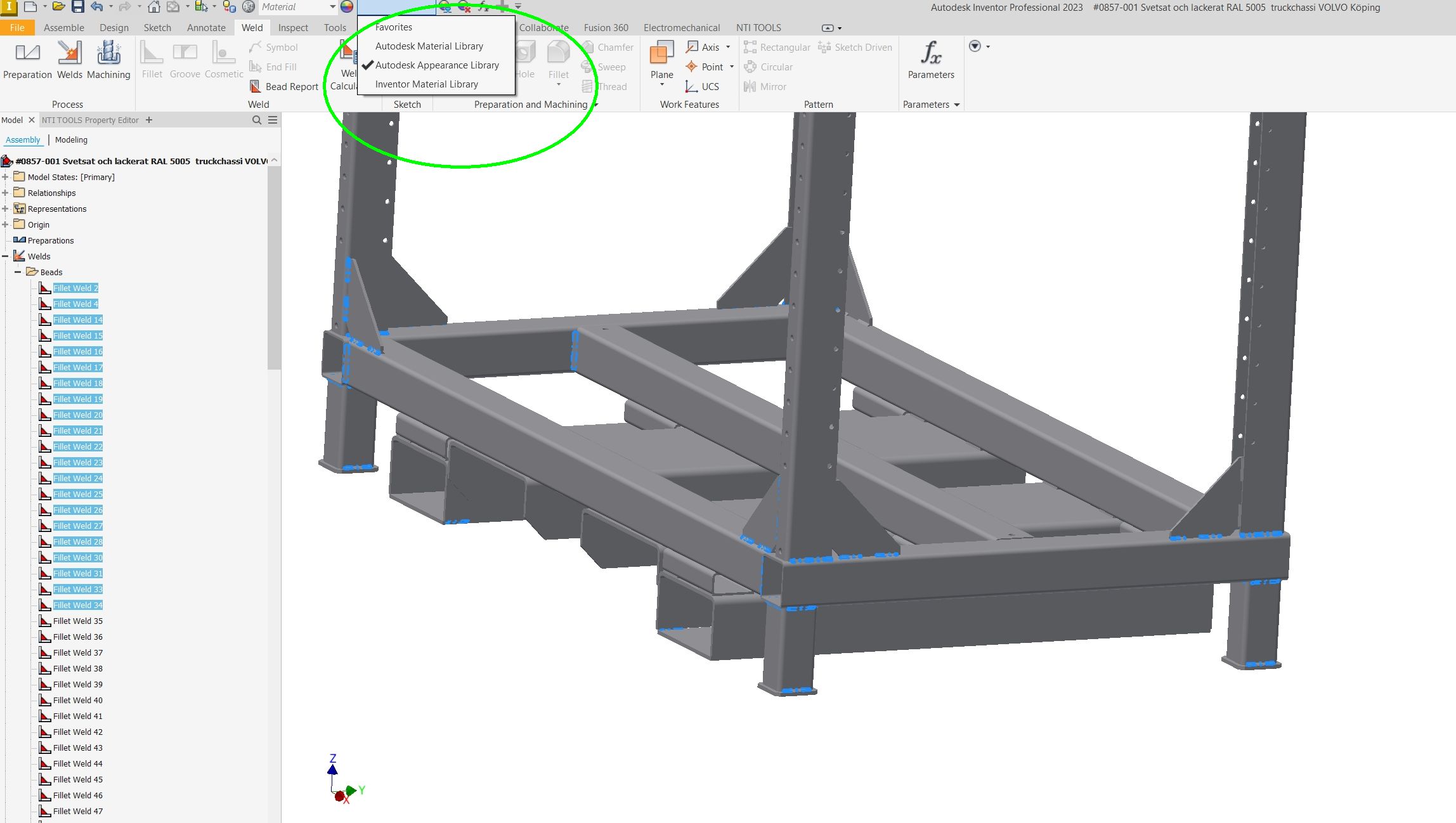Solved: Colors welds - Autodesk Community