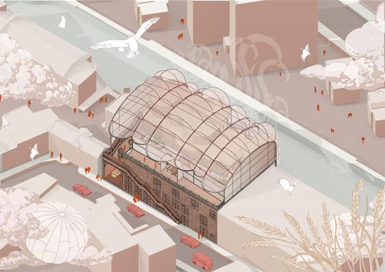 URGENT:does someone know how to create this 1)curved canopy and 2)arch ...