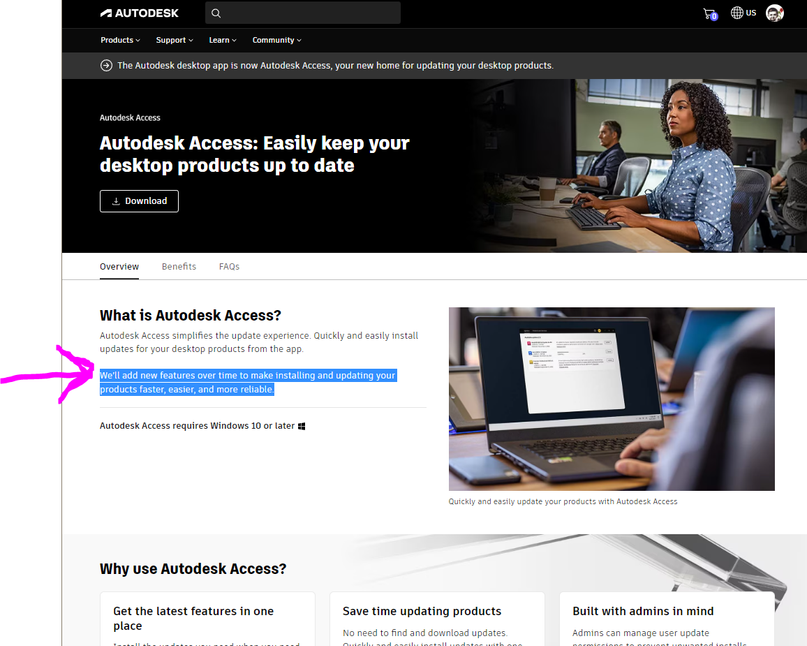 Autodesk Desktop App vs Autodesk Access - Autodesk Community