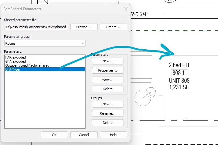 Solved: Room tag won't show shared parameter - Autodesk Community