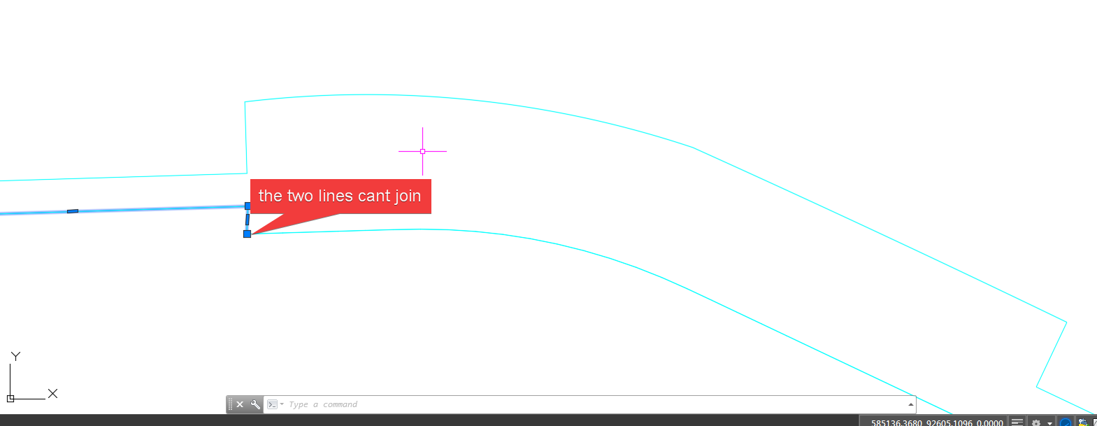JOIN command does not join lines - Autodesk Community