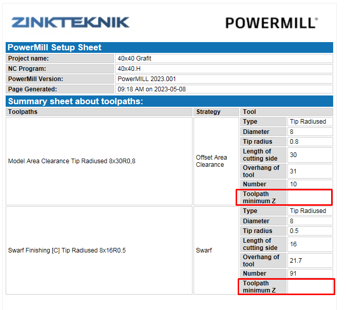 Solved: PowerMill [Setup sheet] [MinZ Value] - Autodesk Community