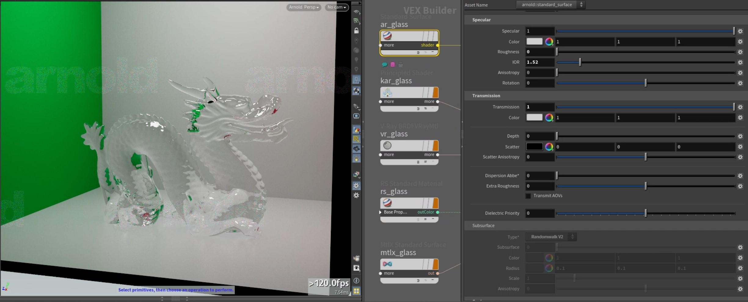 Solved: Shader - Transmission / Refraction in Arnold compared to other render engines - Autodesk ...