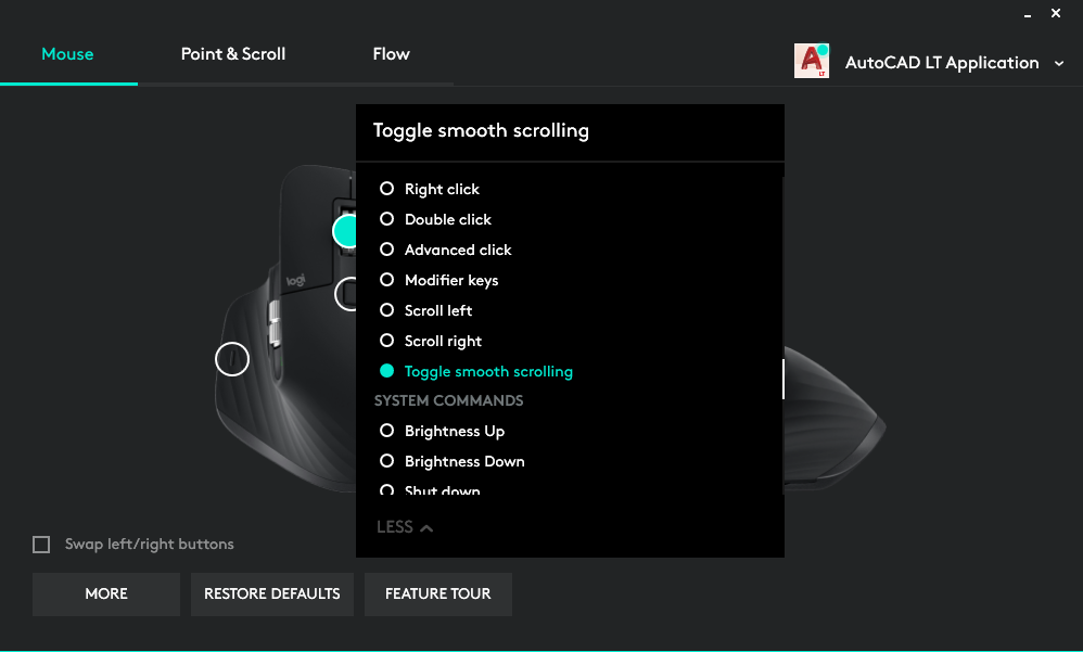 Would like scroll wheel to scroll up and down and not to zoom. Can I fix this? - Autodesk Community