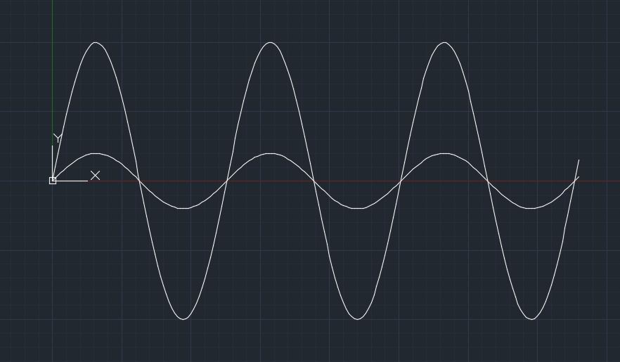 Using AutoCAD as a graphing calculator with Excel
