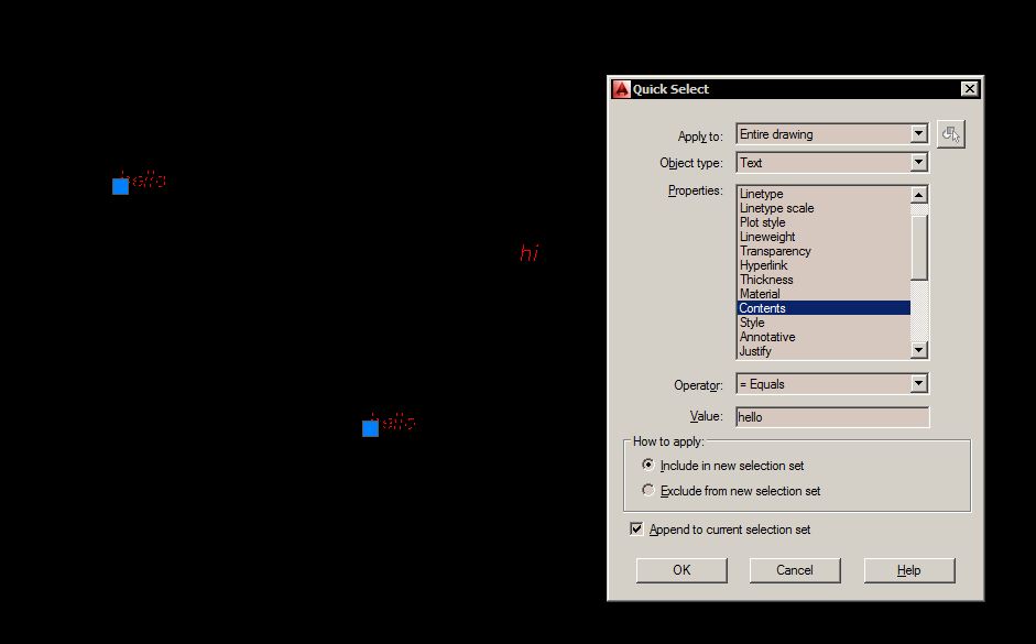 Highlighting duplicated text - Autodesk Community