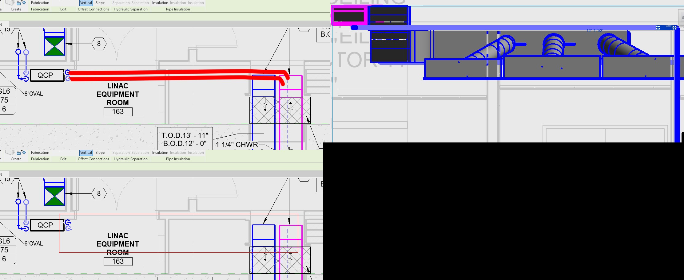Solved: I have some pipes hiding on me and im not sure why. - Autodesk ...