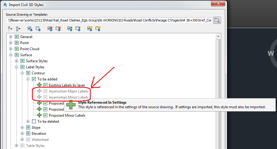Import styles from Another drawing - Autodesk Community