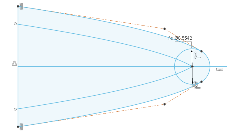 Solved: Cutting a circle, cutting a spline, joining the leftover spline ...